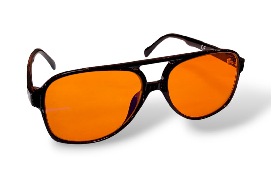 Blue Light Blocking Glasses (Oversized Aviator) - One Life Meals